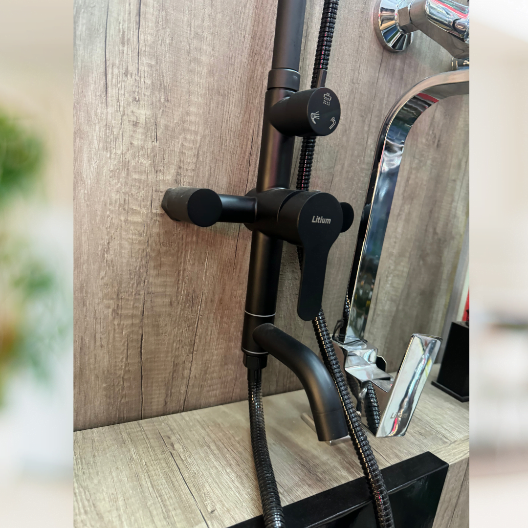 Barral de ducha en nergo mate – Santino Home
